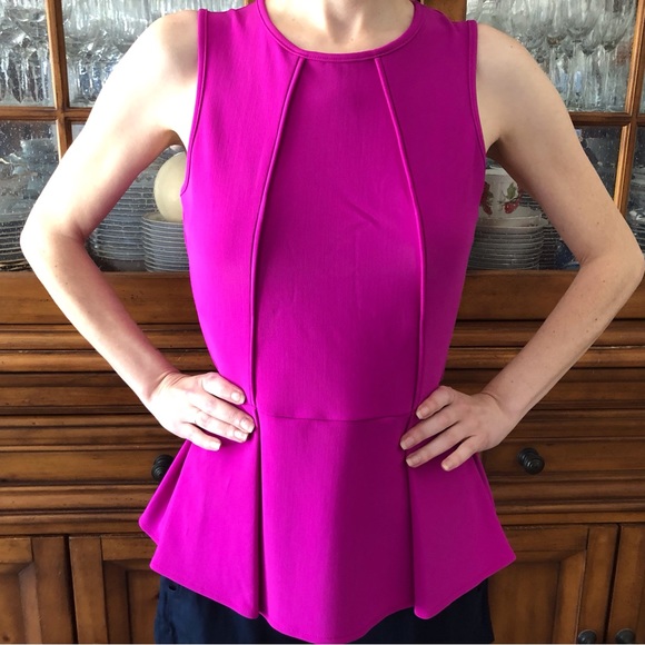 Boston Proper | Tops | Euc Boston Proper Peplum Top | Poshmark